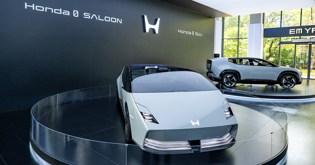 Honda 0 SALOON and Honda 0 SUV debut at "The M.O.V.E. in Bangkok"